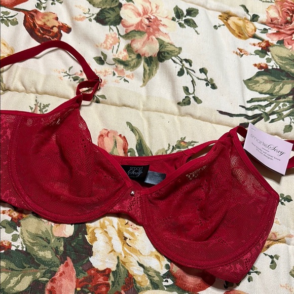 smart & sexy | Intimates & Sleepwear | Smart Sexy Red Satin Bra ...